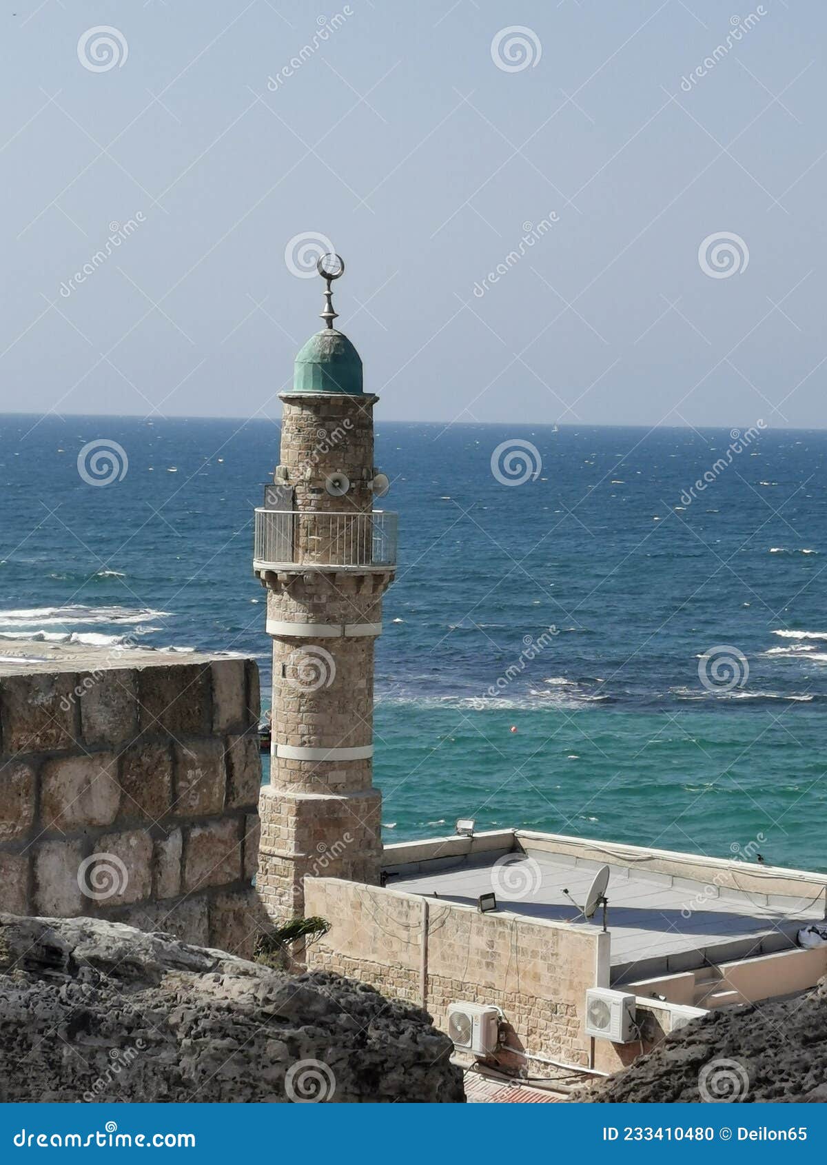 Tel Aviv Yaffa Israel Mosque Editorial Image - Image of landmark ...