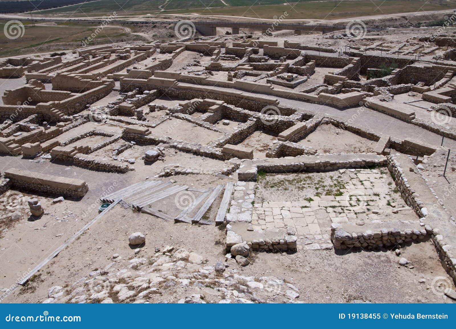Tel Be er Sheva stock image. Image of archeological, history - 19138455