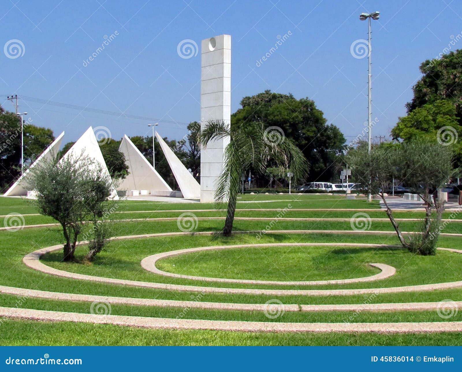 Tel Hashomer the Square 2012 Stock Photo - Image of single, israel ...