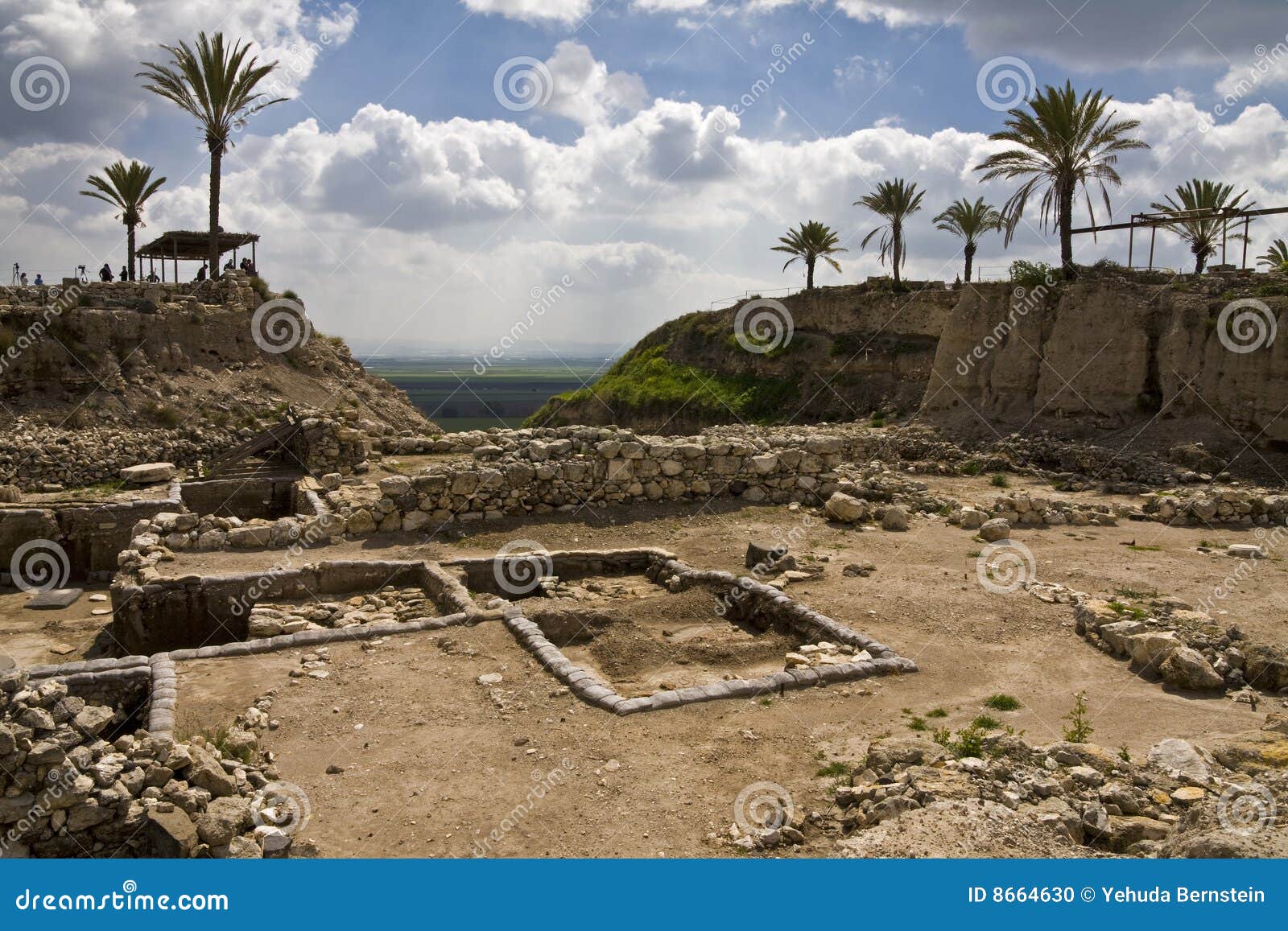 Tel Megiddo stock photo. Image of deserted, ancient, armageddon - 8664630
