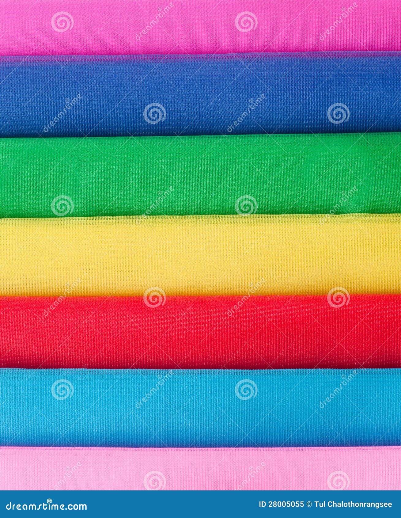 Tela colorida imagen de archivo. Imagen de azul, tela - 28005055