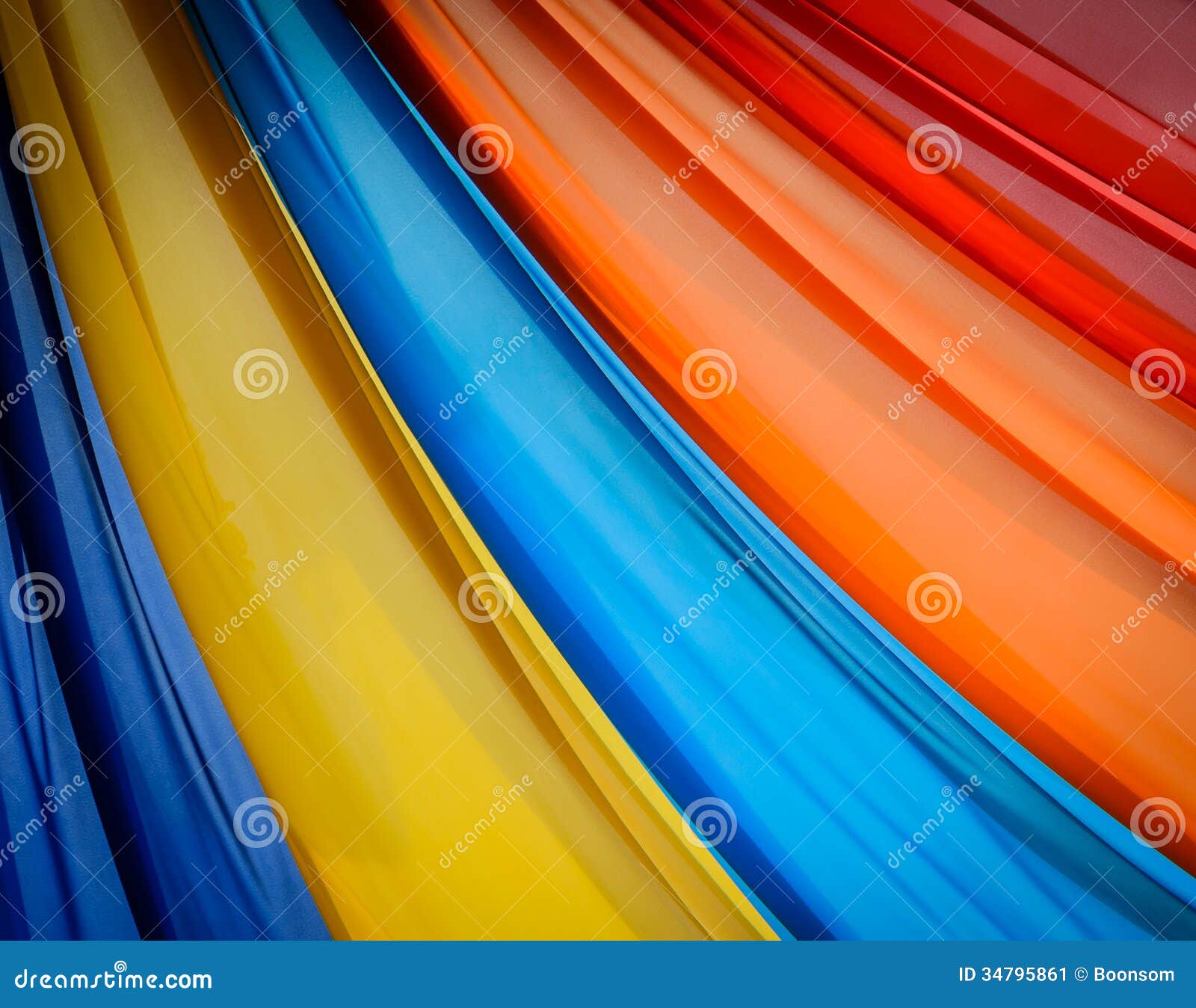 Tela colorida imagem de stock. Imagem de listrado, vermelho - 34795861