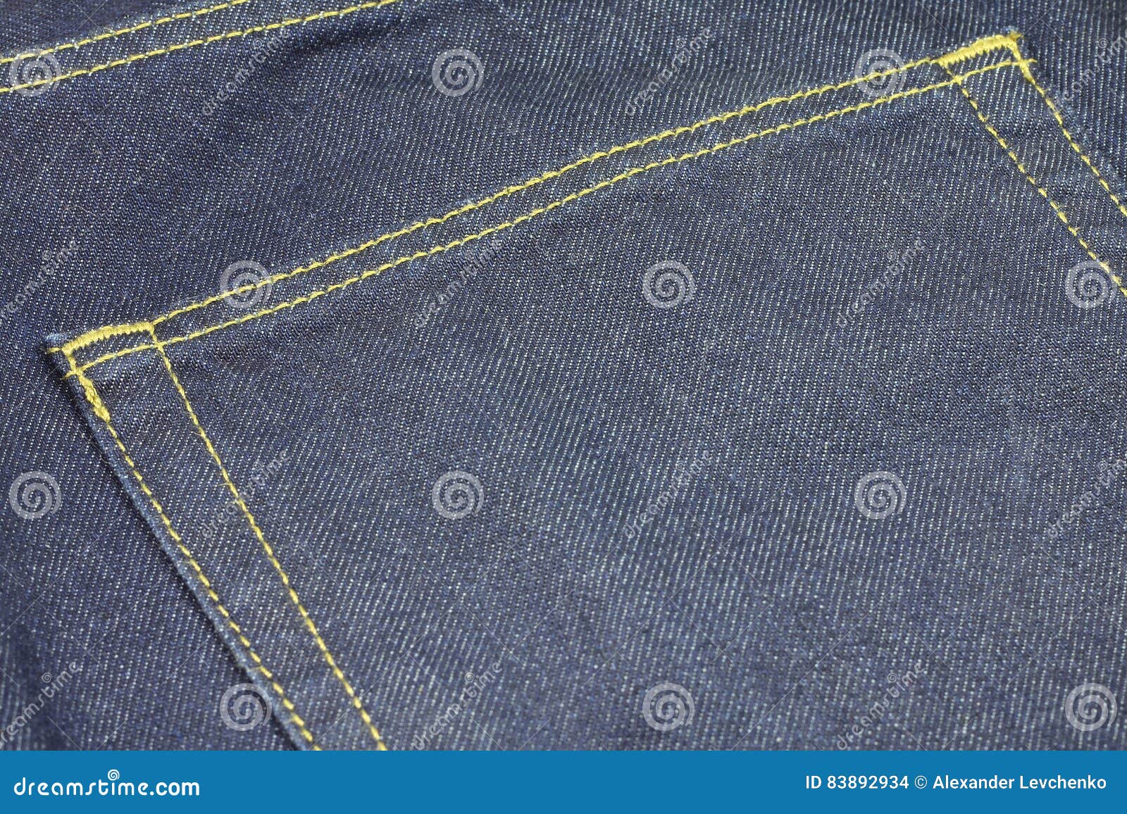 Tela Cosida Gruesa De Los Vaqueros Foto de archivo - Imagen de costura ...