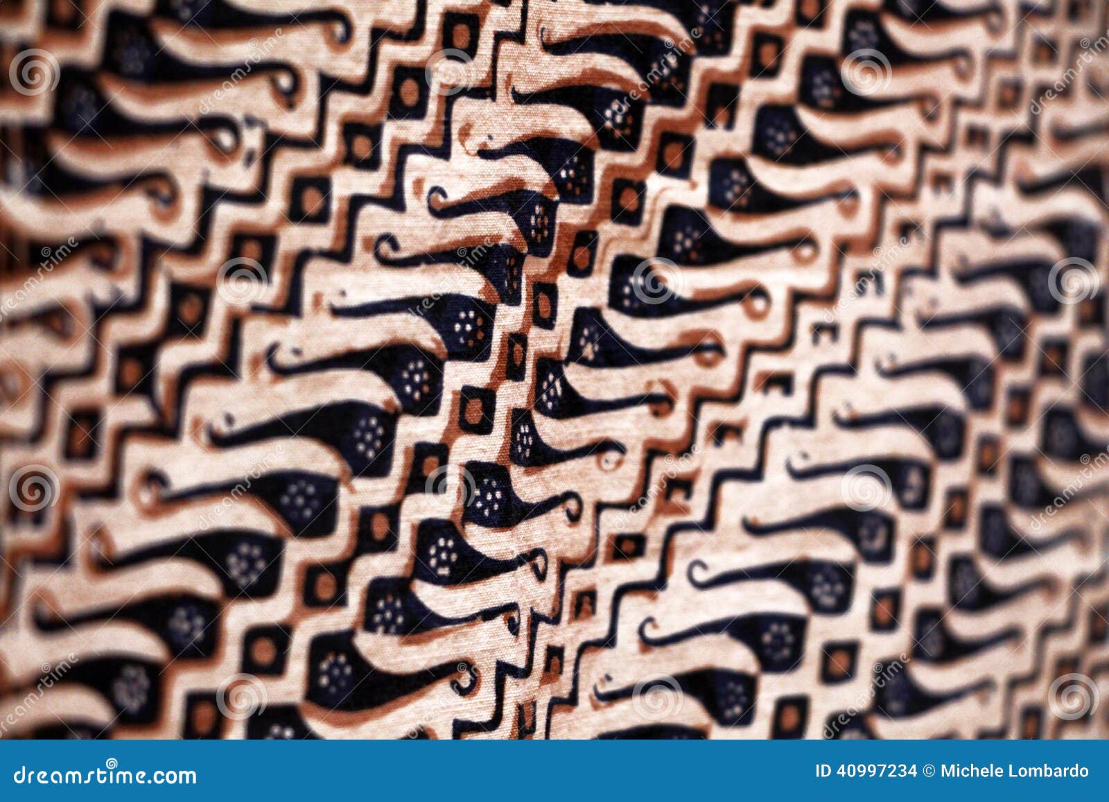 Tela De Java, Indonesia, Pintura Del Batik Foto de archivo - Imagen de colores, tela: 40997234