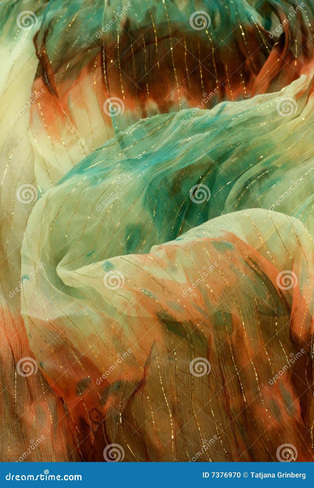 Tela De Seda, Modelo De La Materia Textil Foto de archivo - Imagen de ...