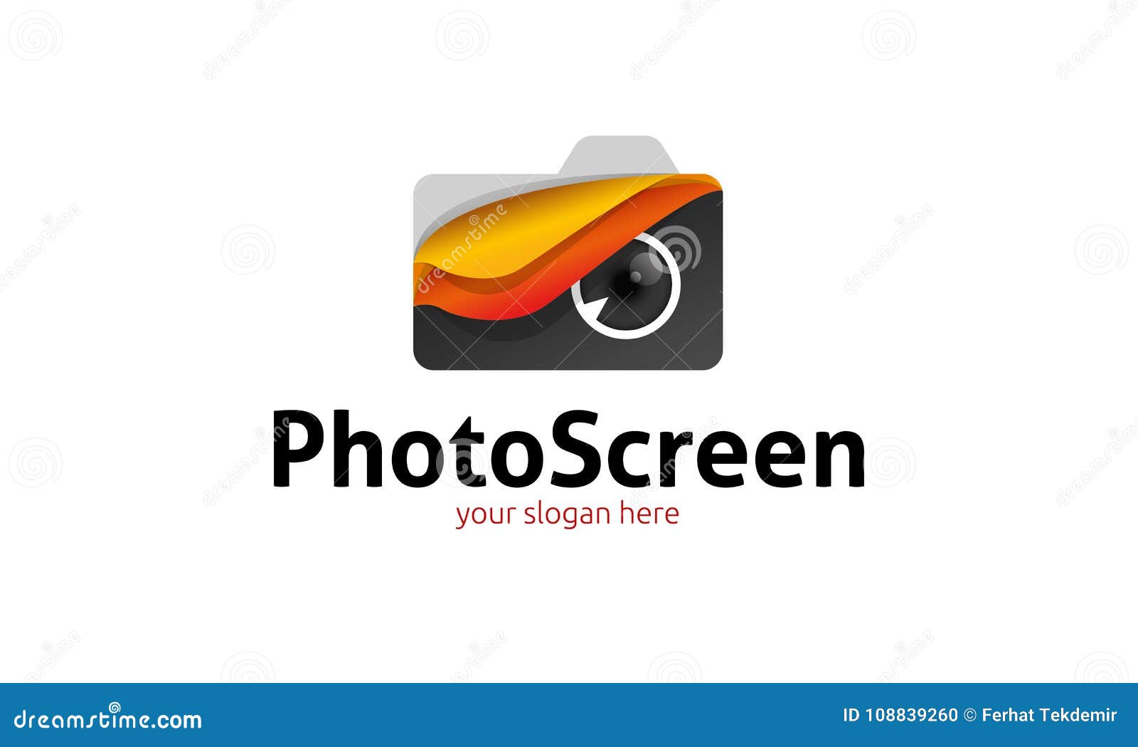 Tela Logo Template da foto ilustração do vetor. Ilustração de papel ...