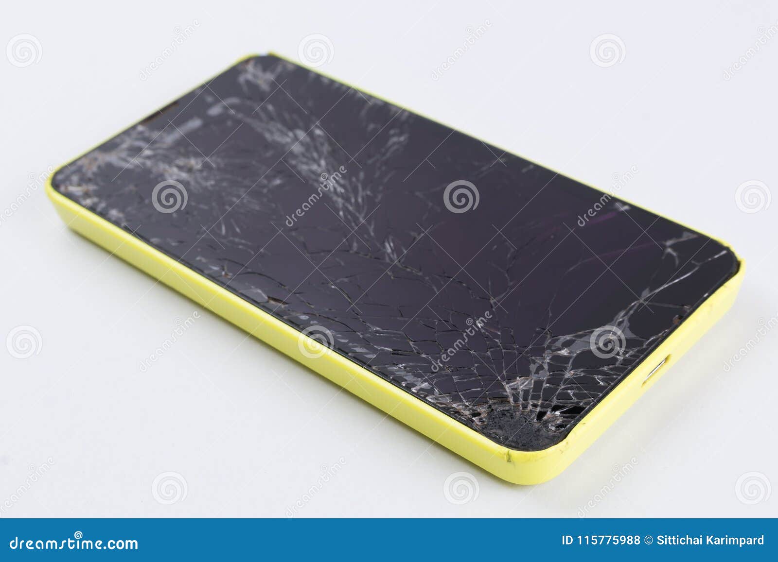 Tela quebrada foto de stock. Imagem de ferramenta, destrua - 115775988