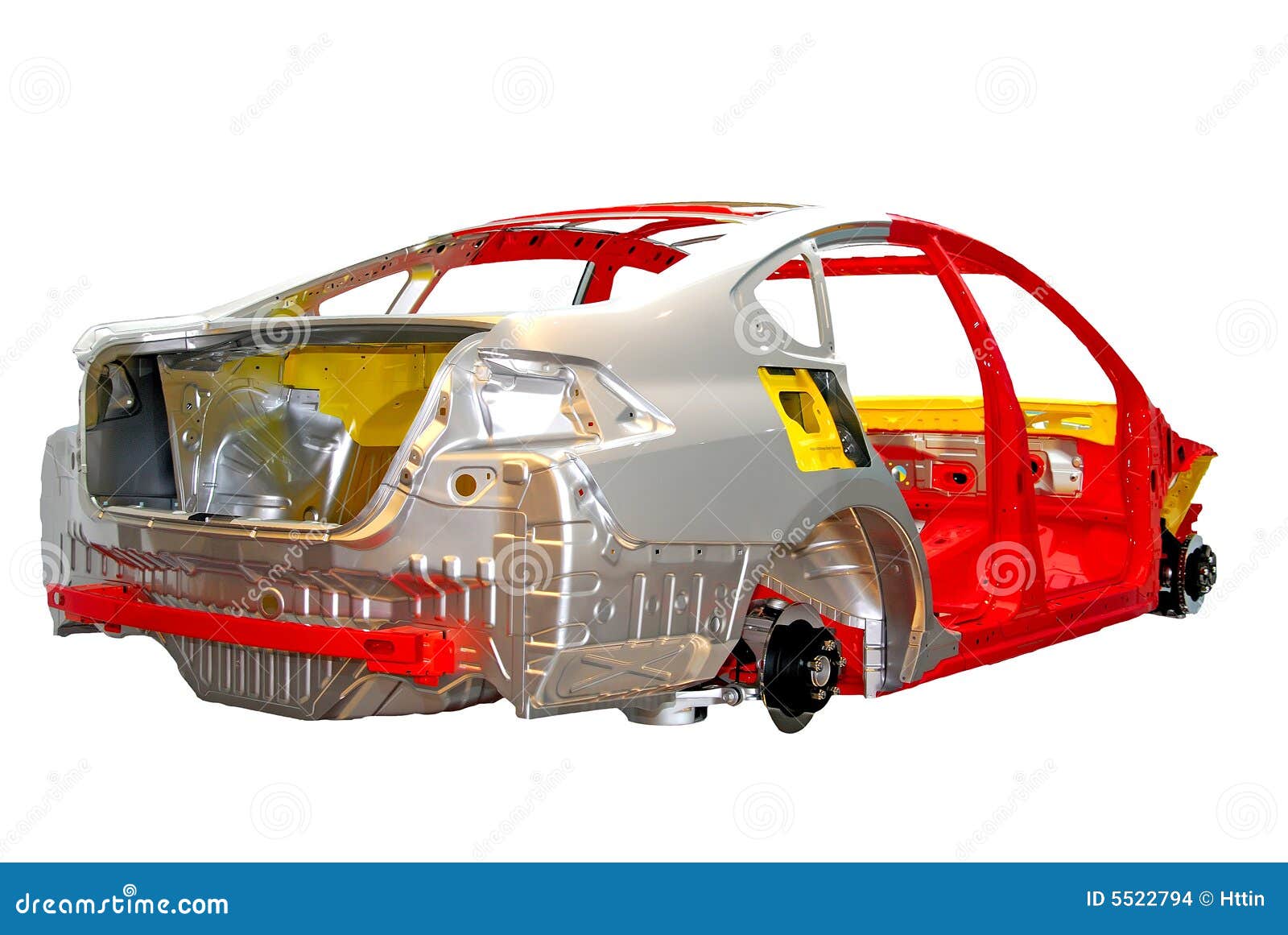 Telaio dell'automobile fotografia stock. Immagine di costruzione - 5522794