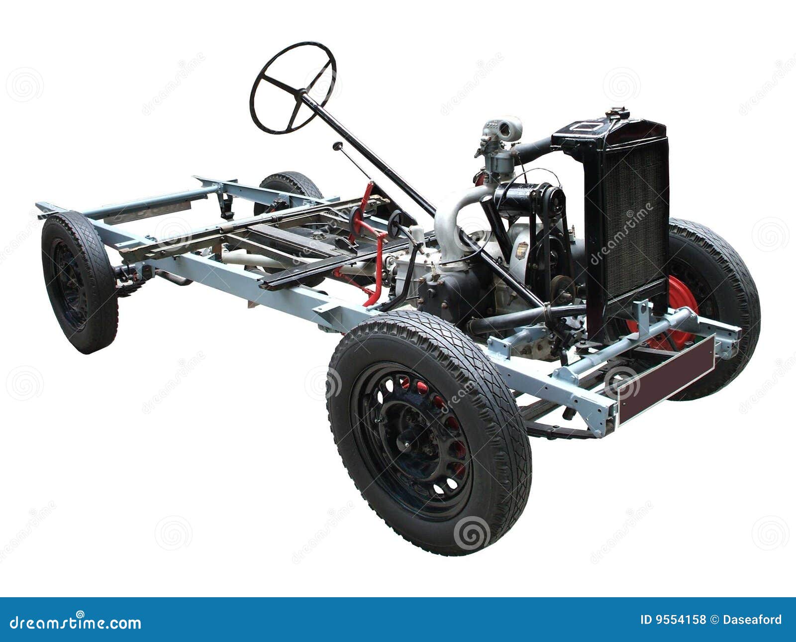 Telaio dell'automobile. fotografia stock. Immagine di azionamento - 9554158