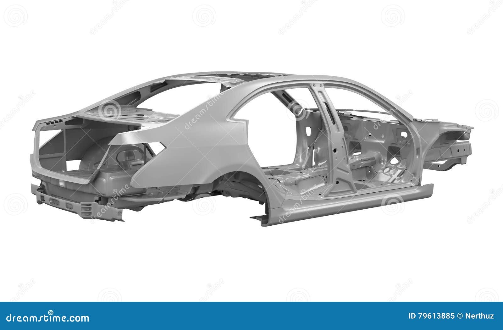 Telaio Dell'automobile Di Unibody Immagine Stock - Immagine di asse ...