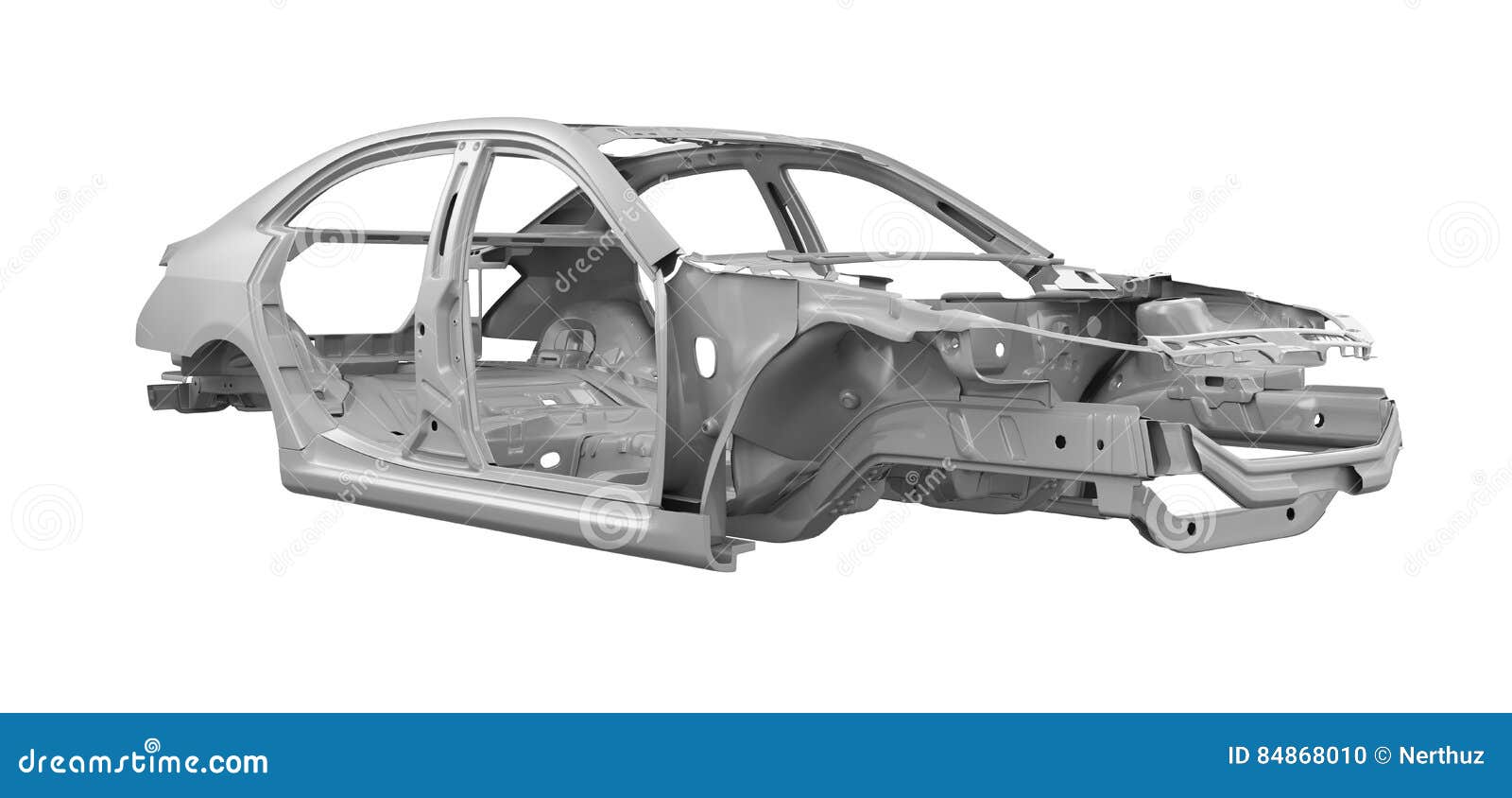 Telaio Dell'automobile Di Unibody Fotografia Stock - Immagine di ...