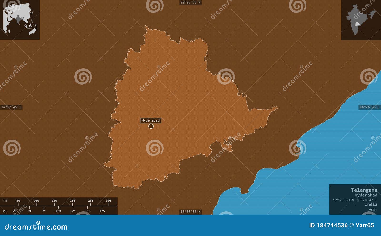 Telangana, India - Composition. Pattern Stock Illustration ...