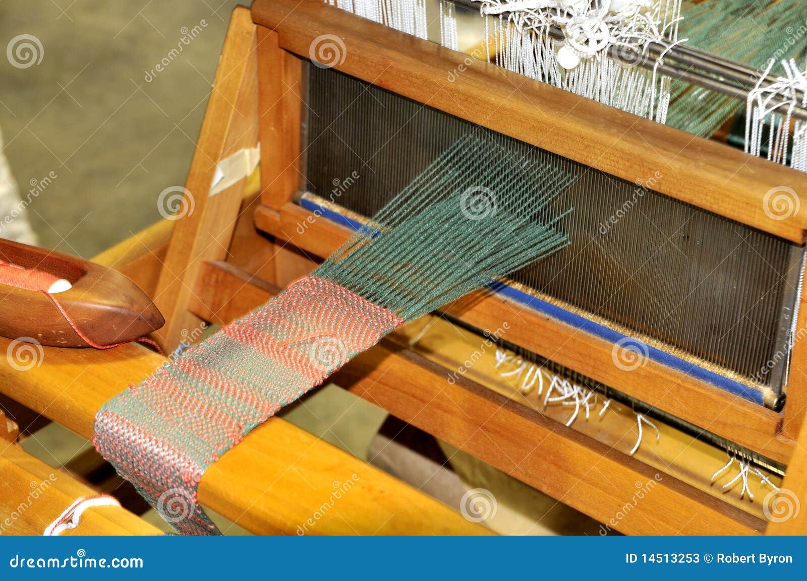 Telar de mano imagen de archivo. Imagen de marco, textil - 14513253