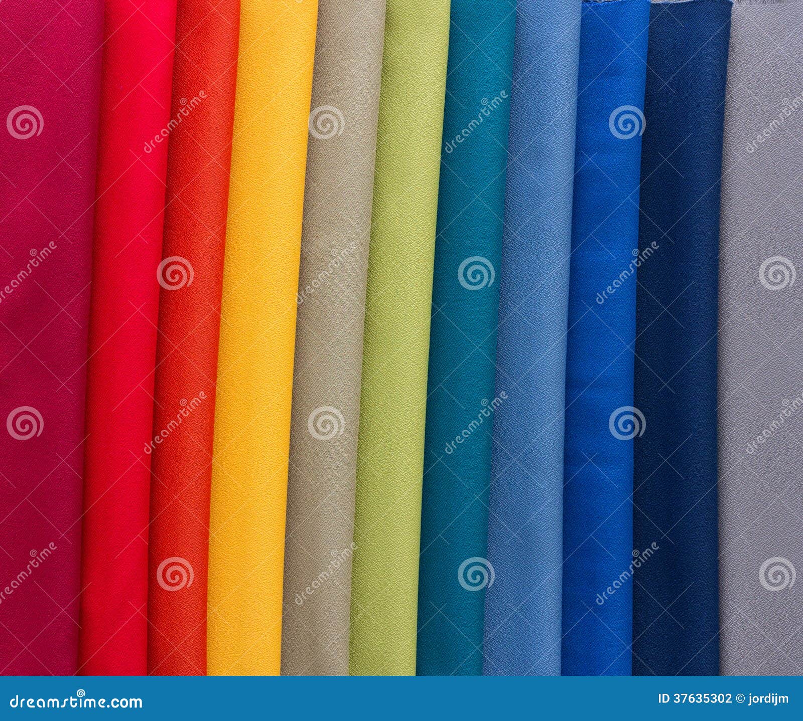 Telas De Las Muestras Multi De Los Colores Fotografía de archivo ...