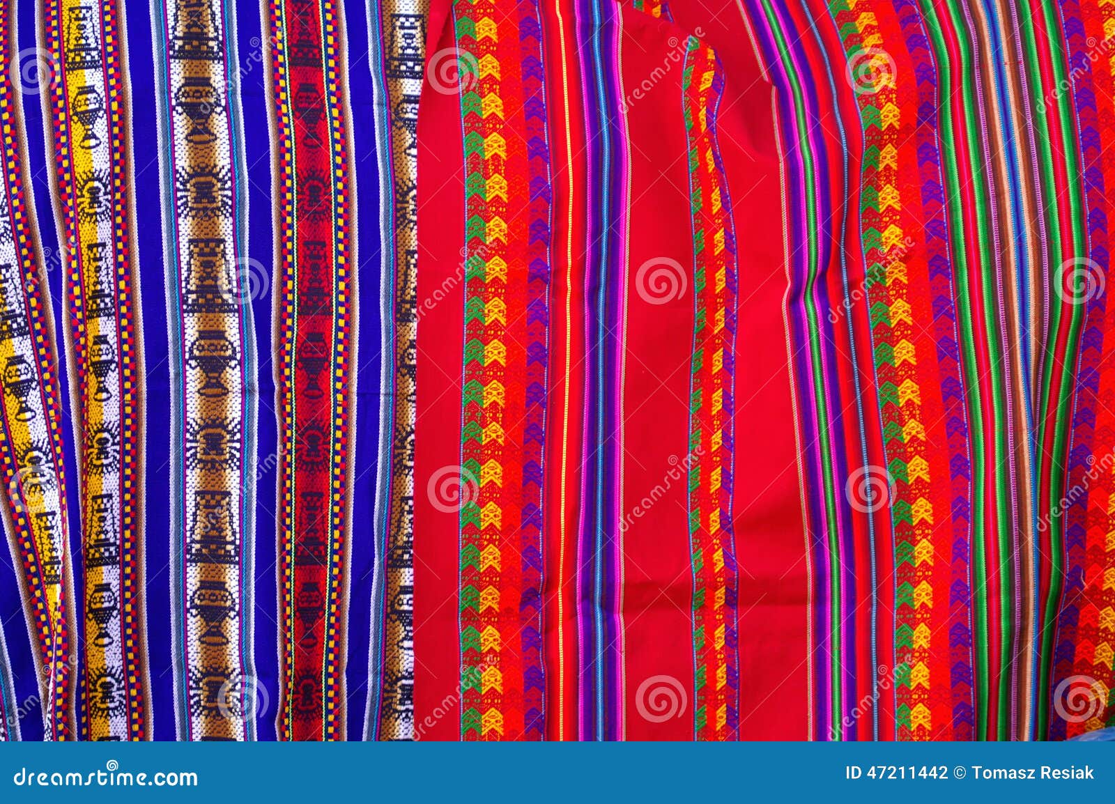 Telas peruanas foto de archivo. Imagen de modelado, cosa - 47211442