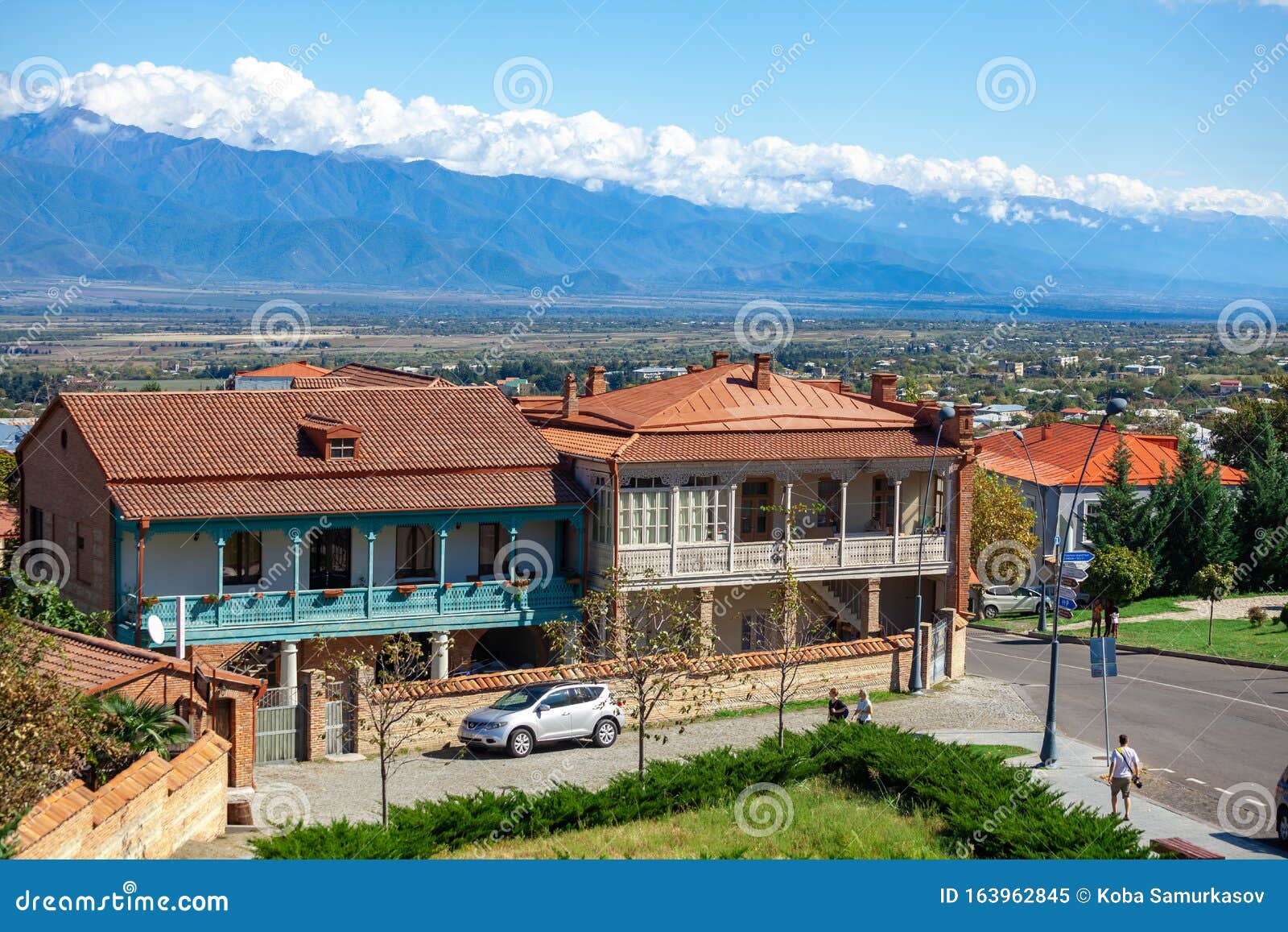 Telavi, Georgia - 07.10.2019: Beautiful View of Telavi Editorial Image ...