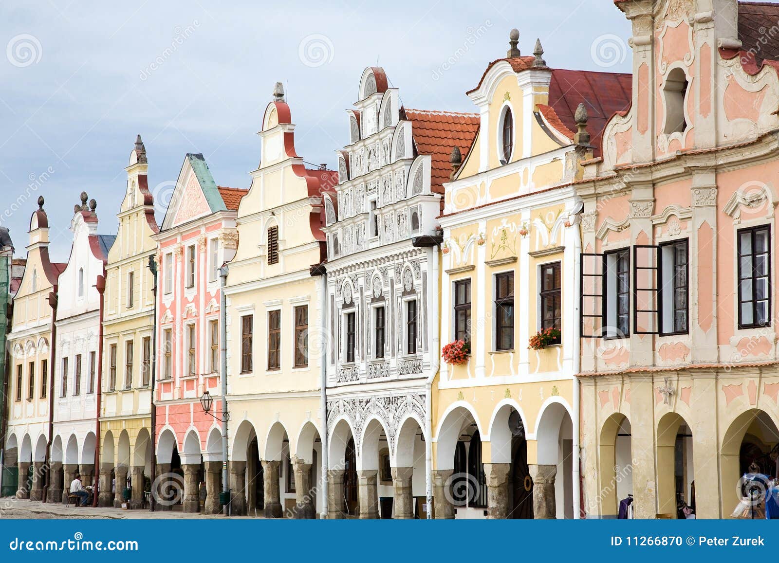 Telc - UNESCO Heritage Stock Photo - Image: 11266870
