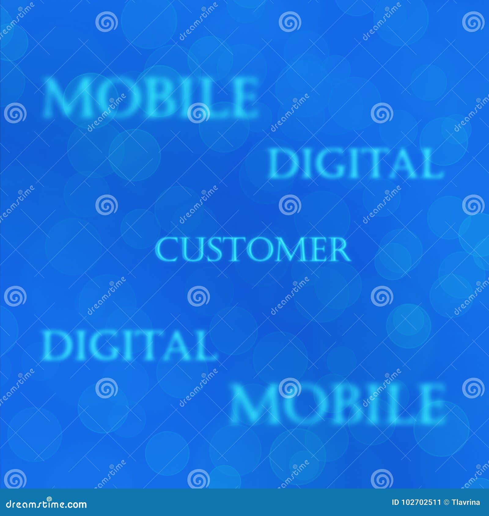 Telco Telecom Mobile Business Blue Texture Customer Concept Stock Image ...