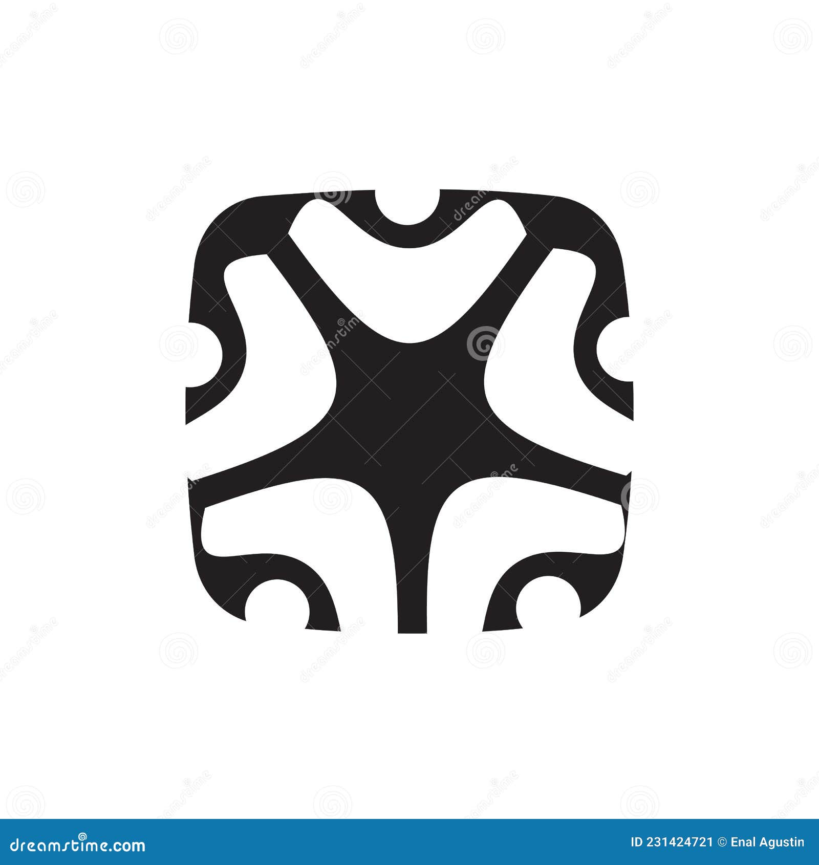 Tele Meeting or Remote Conference App Logo Design Stock Vector ...