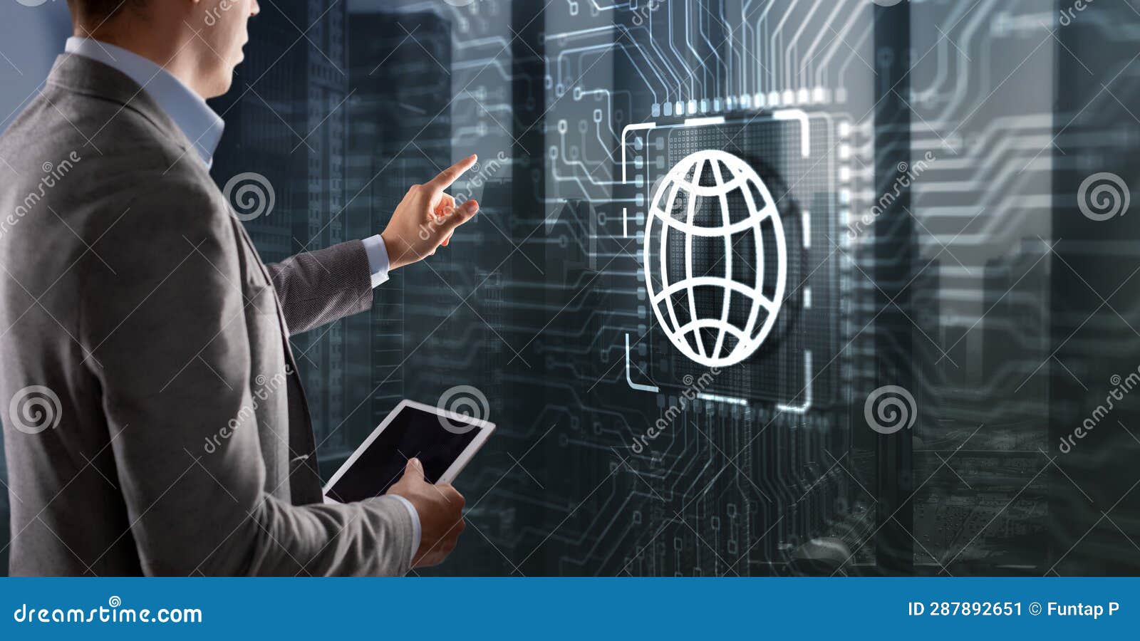 Telecom. Communication Network Concept Stock Image - Image of online ...