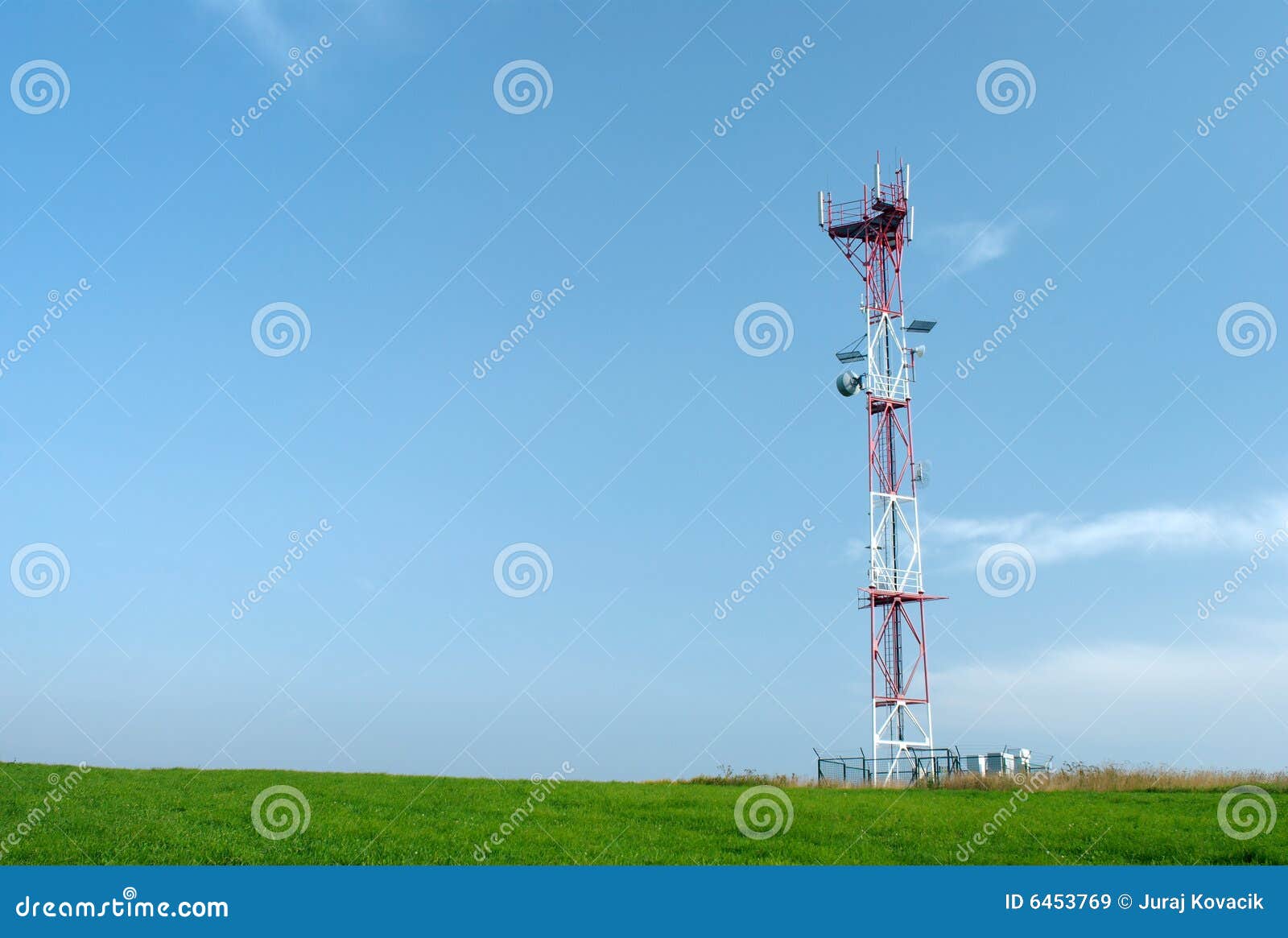 Telecom GSM tower stock image. Image of network, technology - 6453769