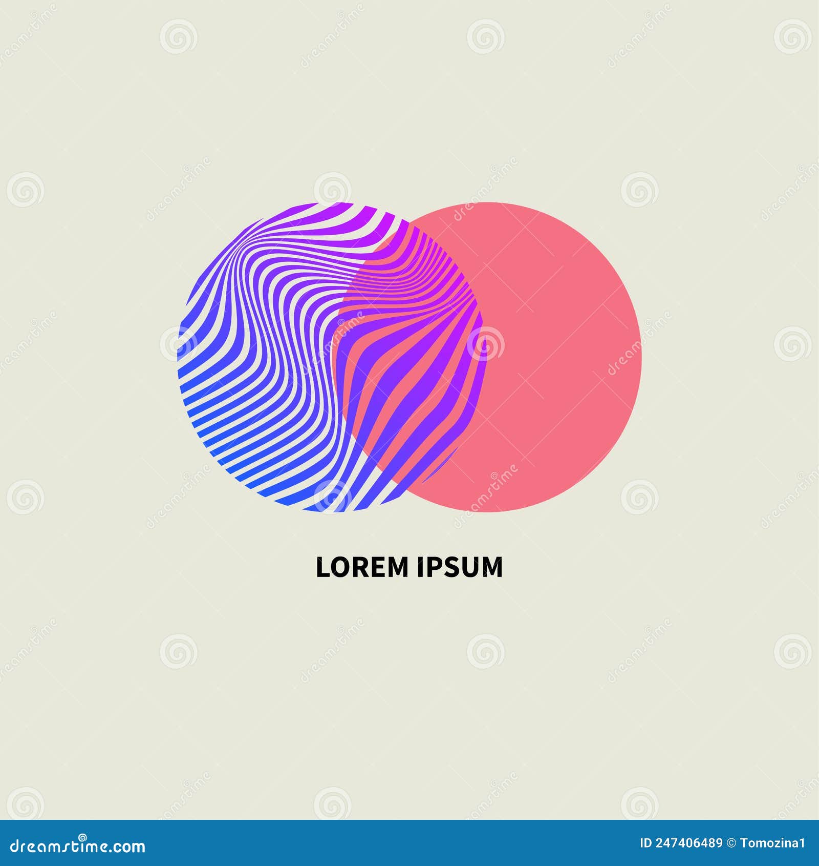 Telecom Logo, Telecommunications Round Abstract Icon Stock Vector ...