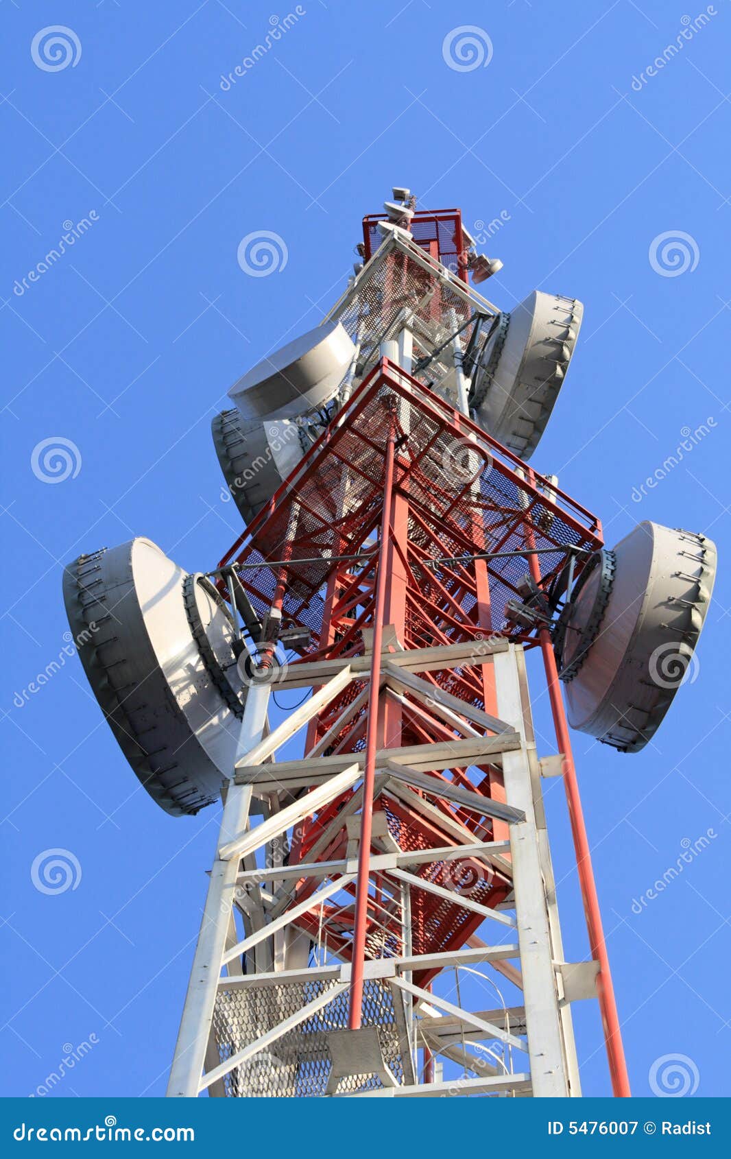 The telecom mast stock image. Image of phone, microwave - 5476007