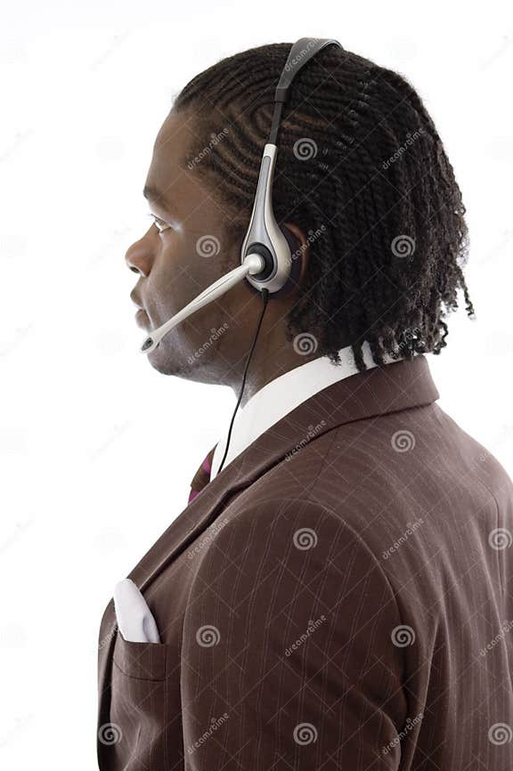 Telecom Operator stock image. Image of assistance, male - 2607899