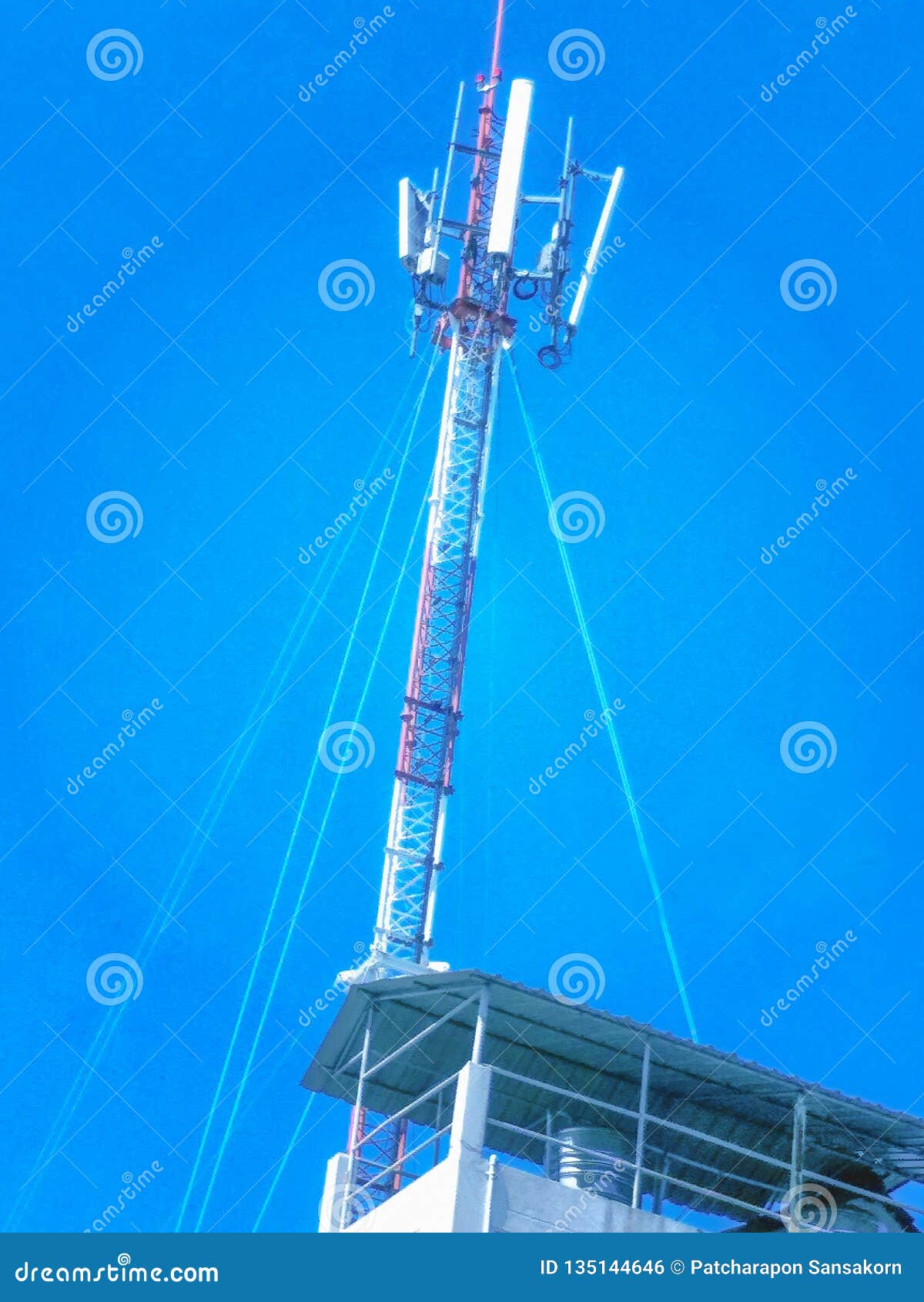 Telecom signal panel stock photo. Image of telephone - 135144646