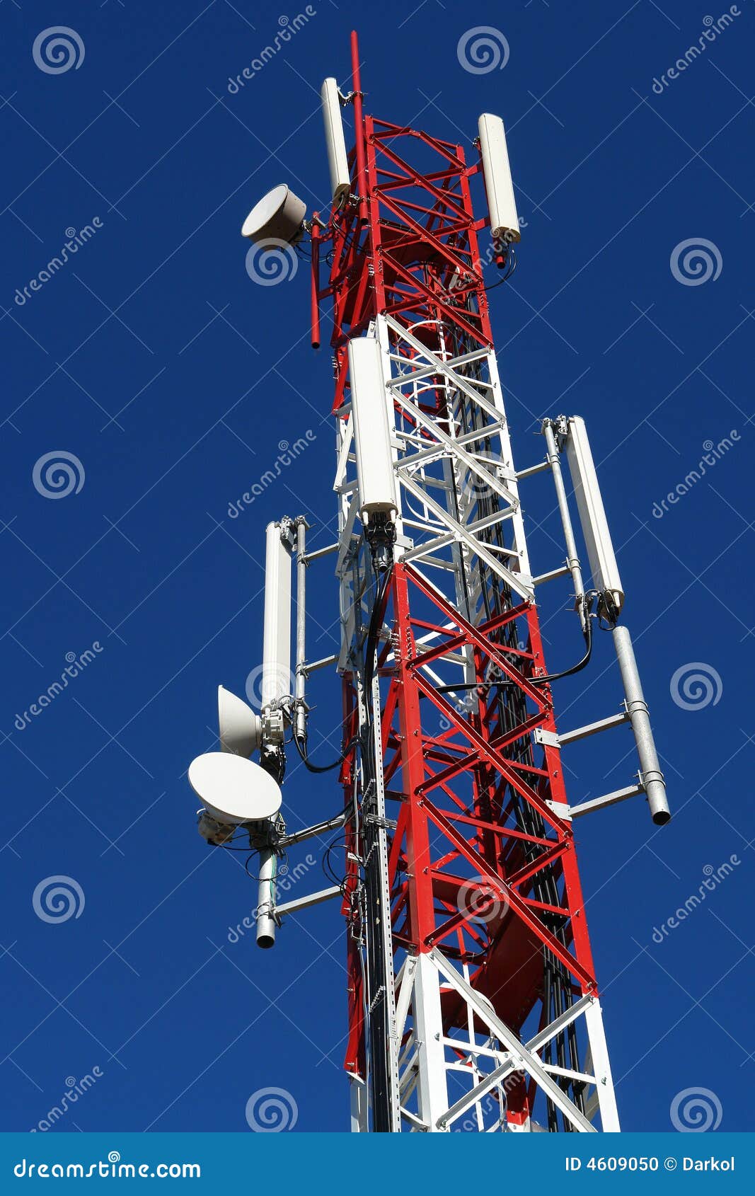 Telecommunication Antenna stock photo. Image of technology - 4609050