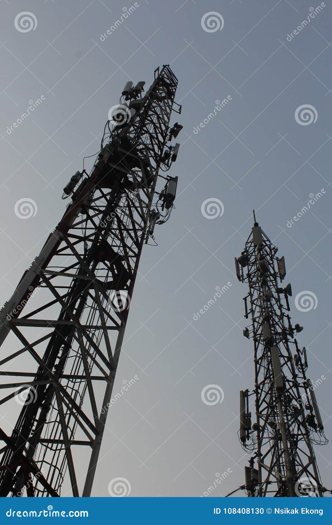 Telecommunication mask stock photo. Image of transmission - 108408130