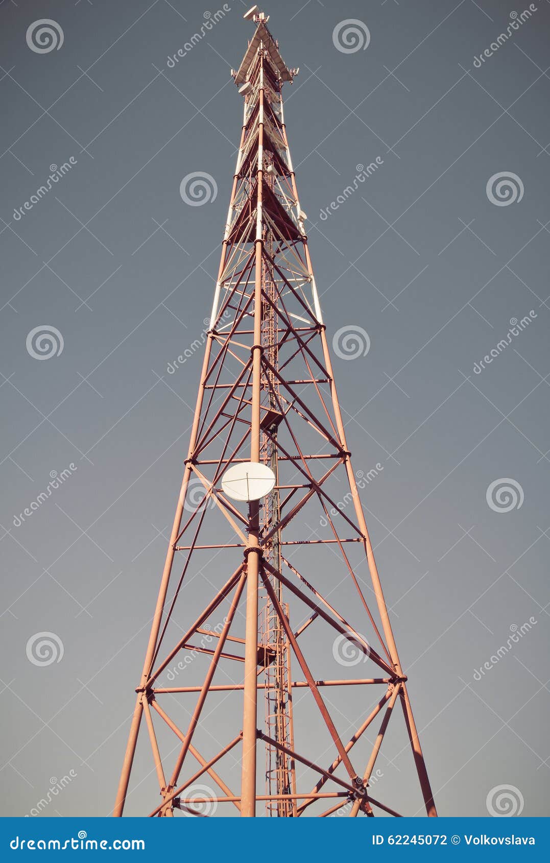 Telecommunication mast TV stock photo. Image of communication - 62245072
