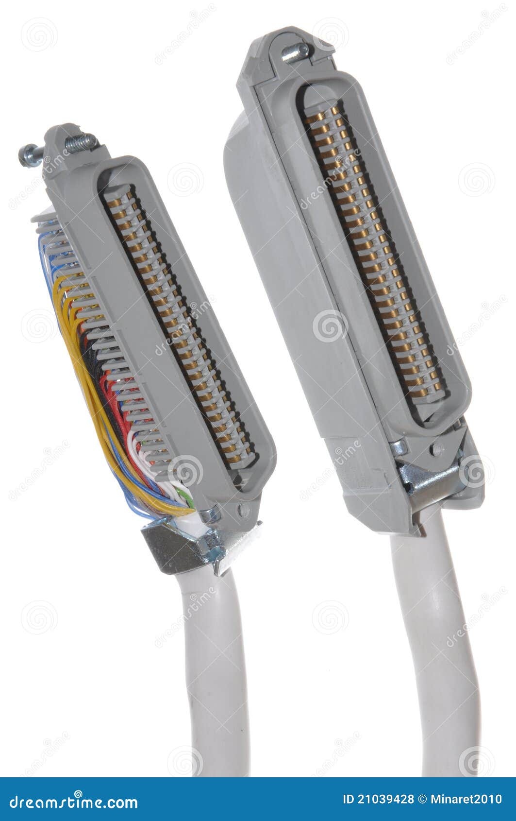 Telecommunication plug stock photo. Image of high, network - 21039428