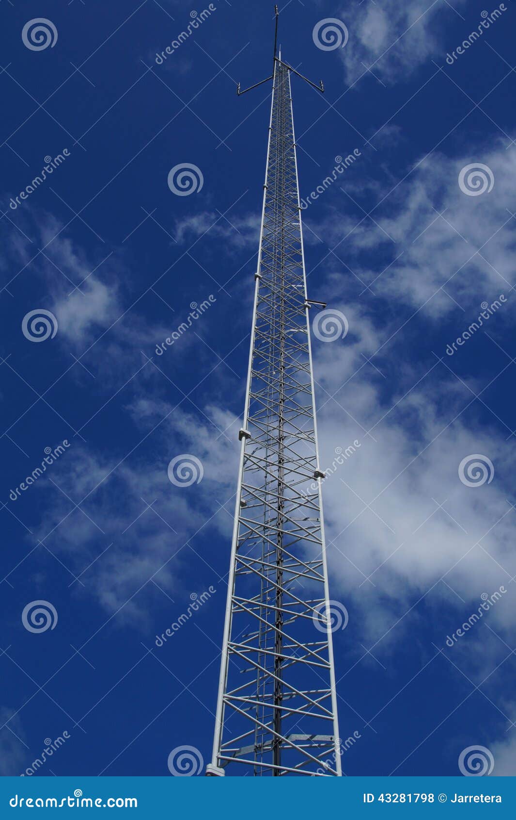 Telecommunication Pole with Antenna 4G Stock Photo - Image of pole ...