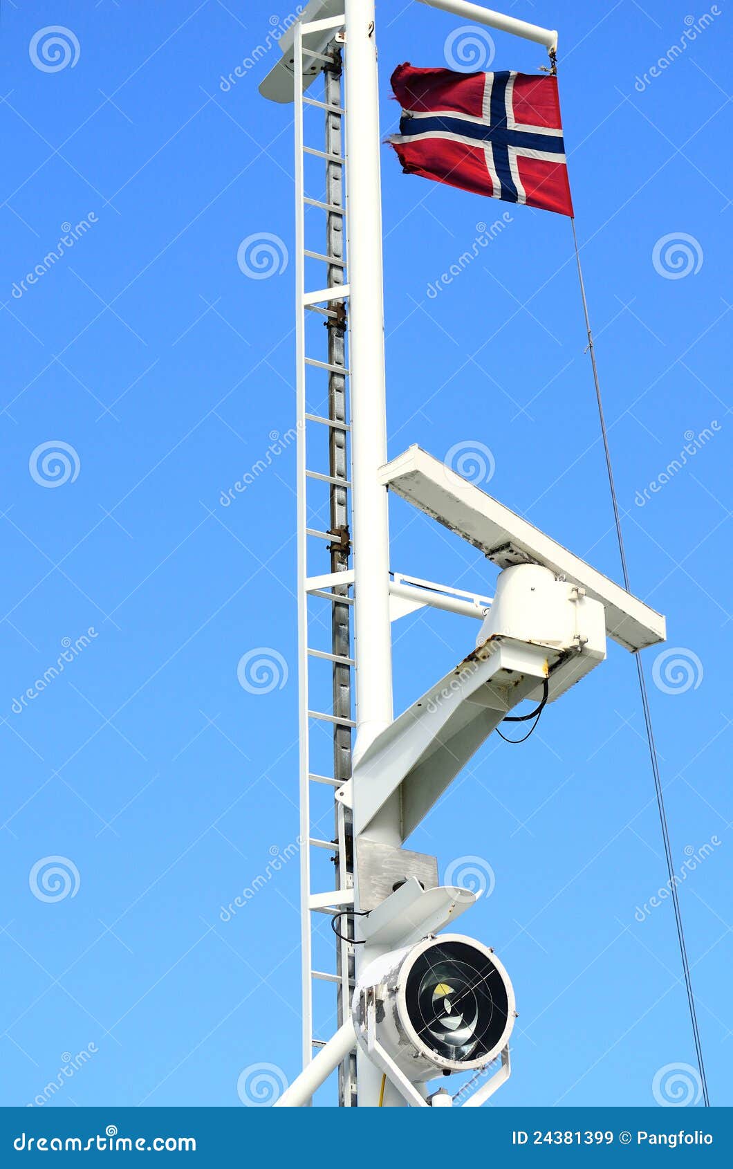 Telecommunication Radar Ship Stock Image - Image of ship, norway: 24381399