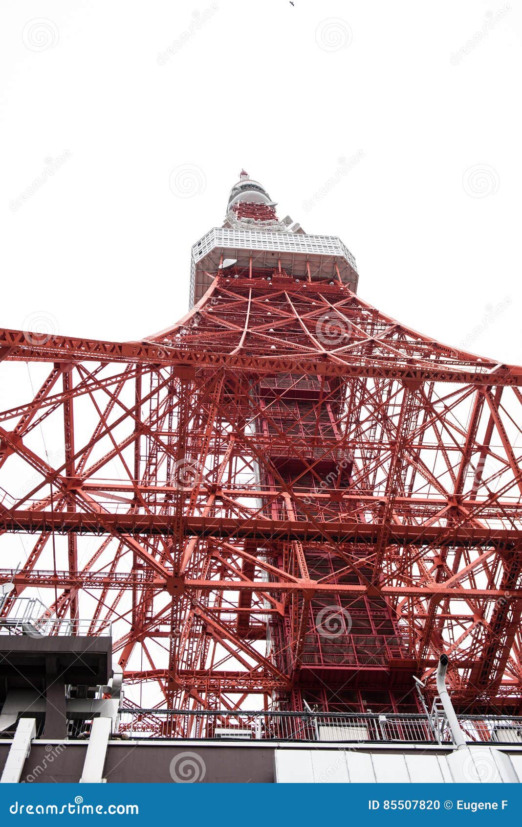 A Telecommunication Tower in Japan Stock Photo - Image of industrial ...