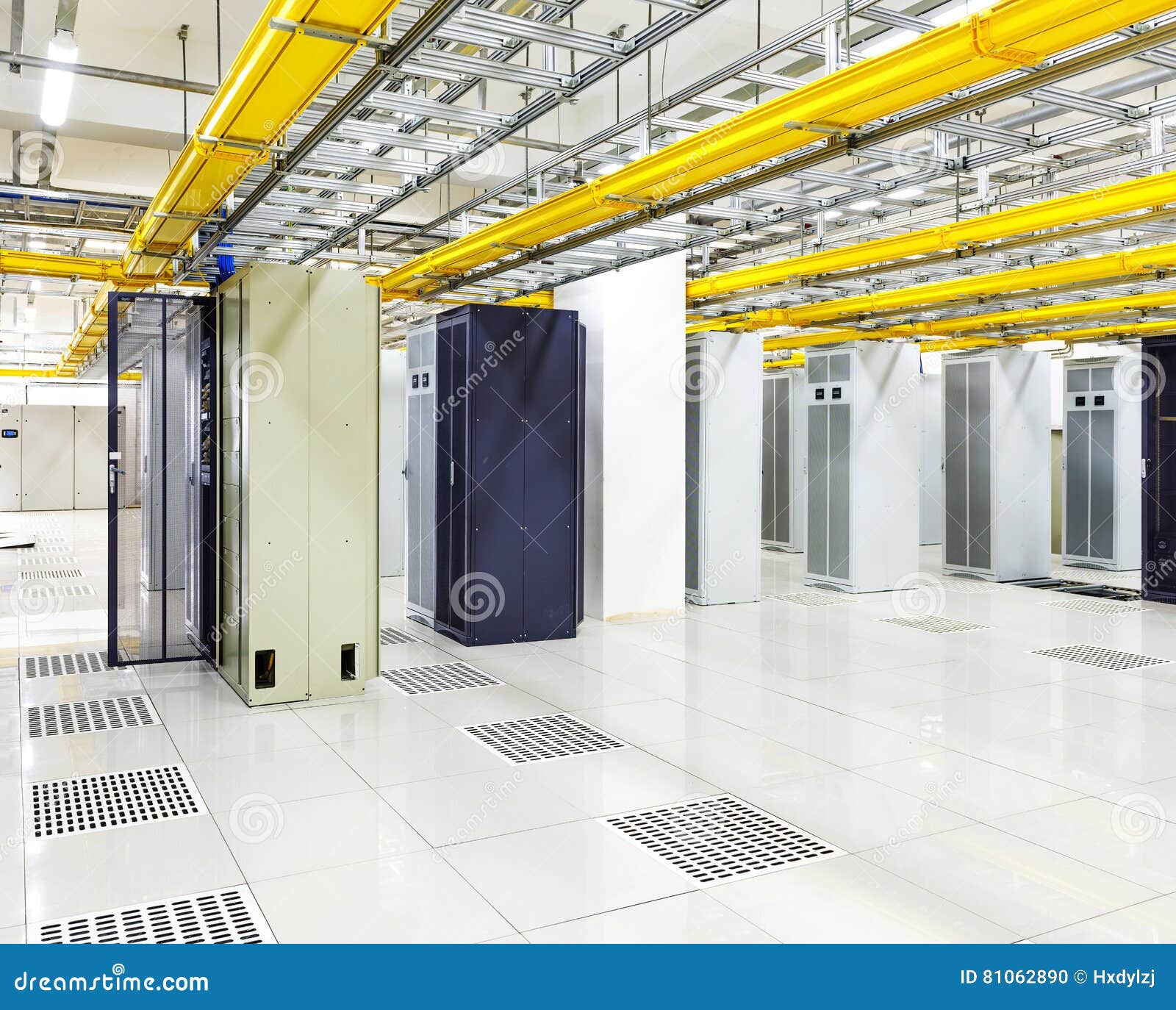 Telecommunication Unit in Telecommunication Room Stock Photo - Image of ...