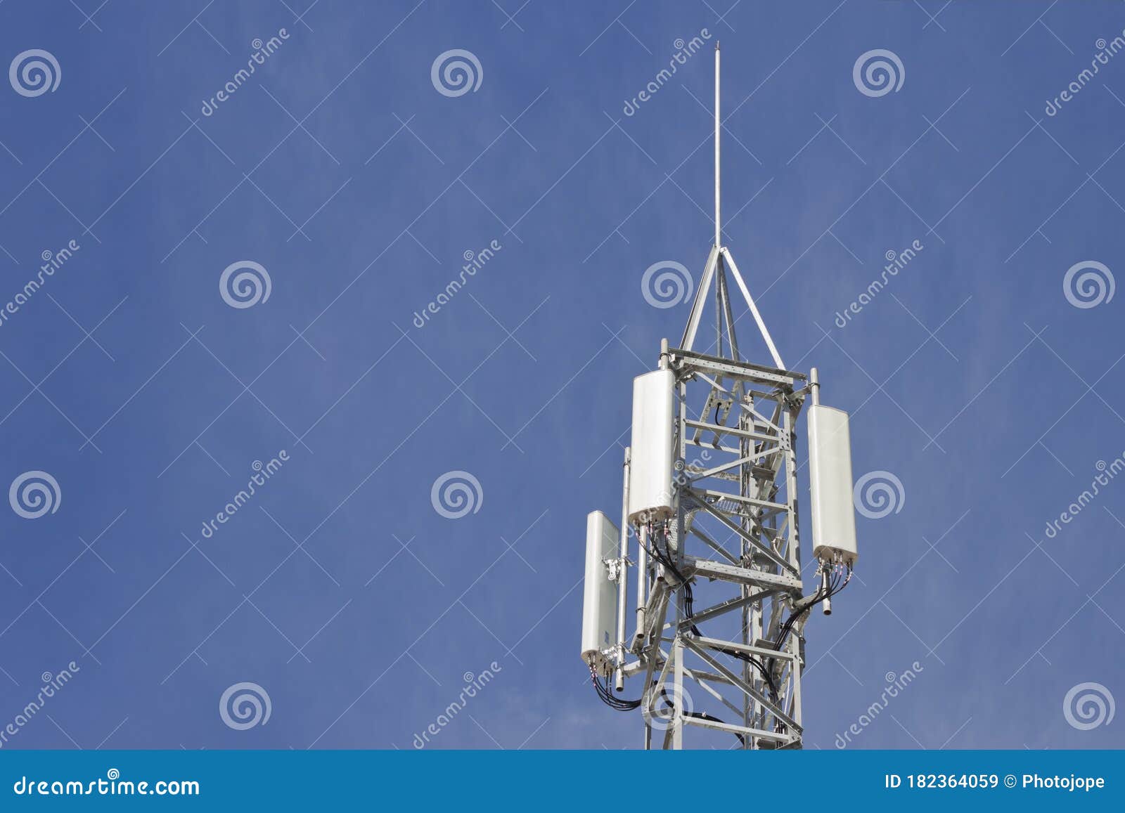 Telecommunications And Wireless Cell Equipment Tower With Directional ...