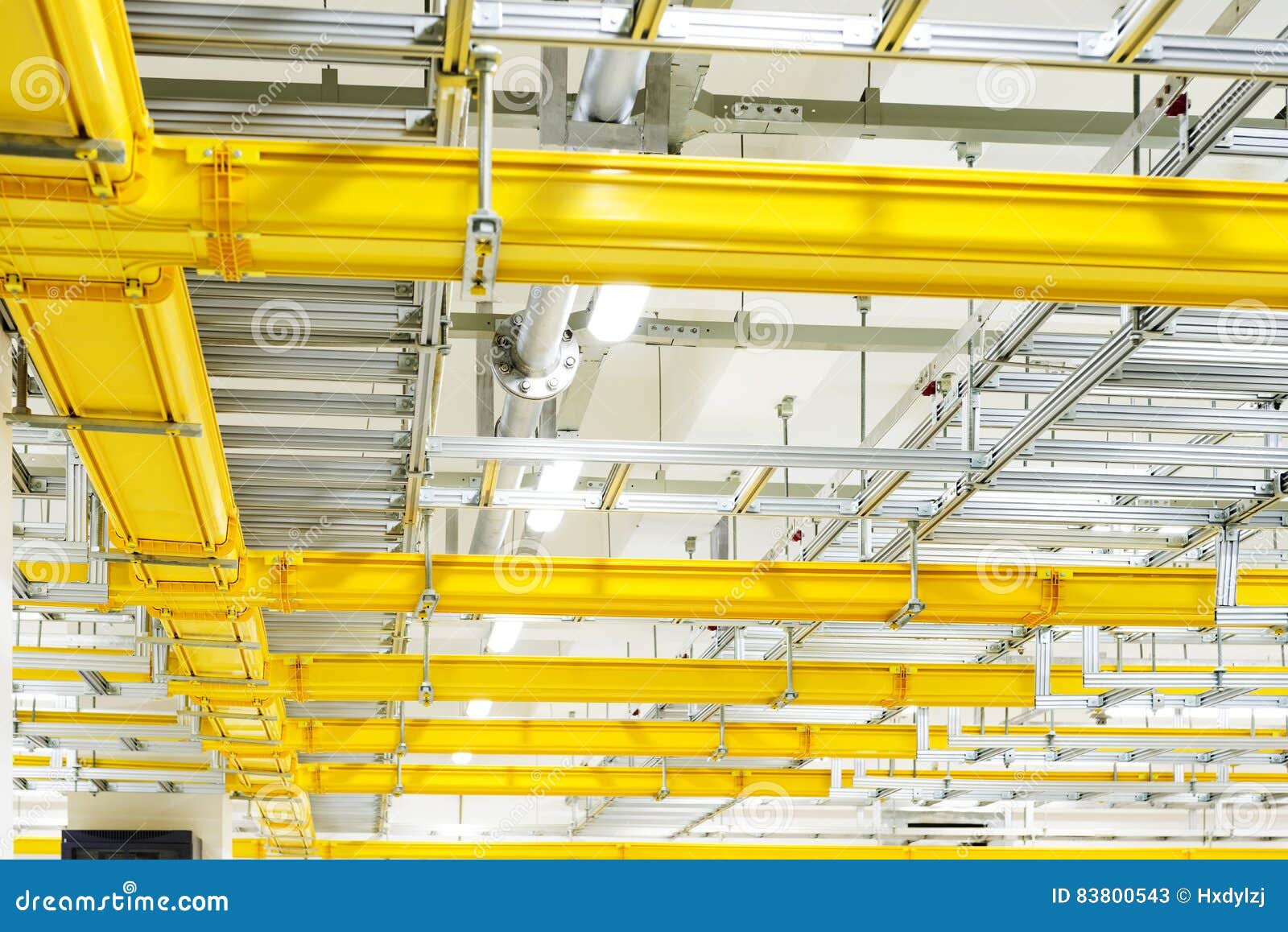 Telecommunications Equipment in the Room Stock Image - Image of cable ...