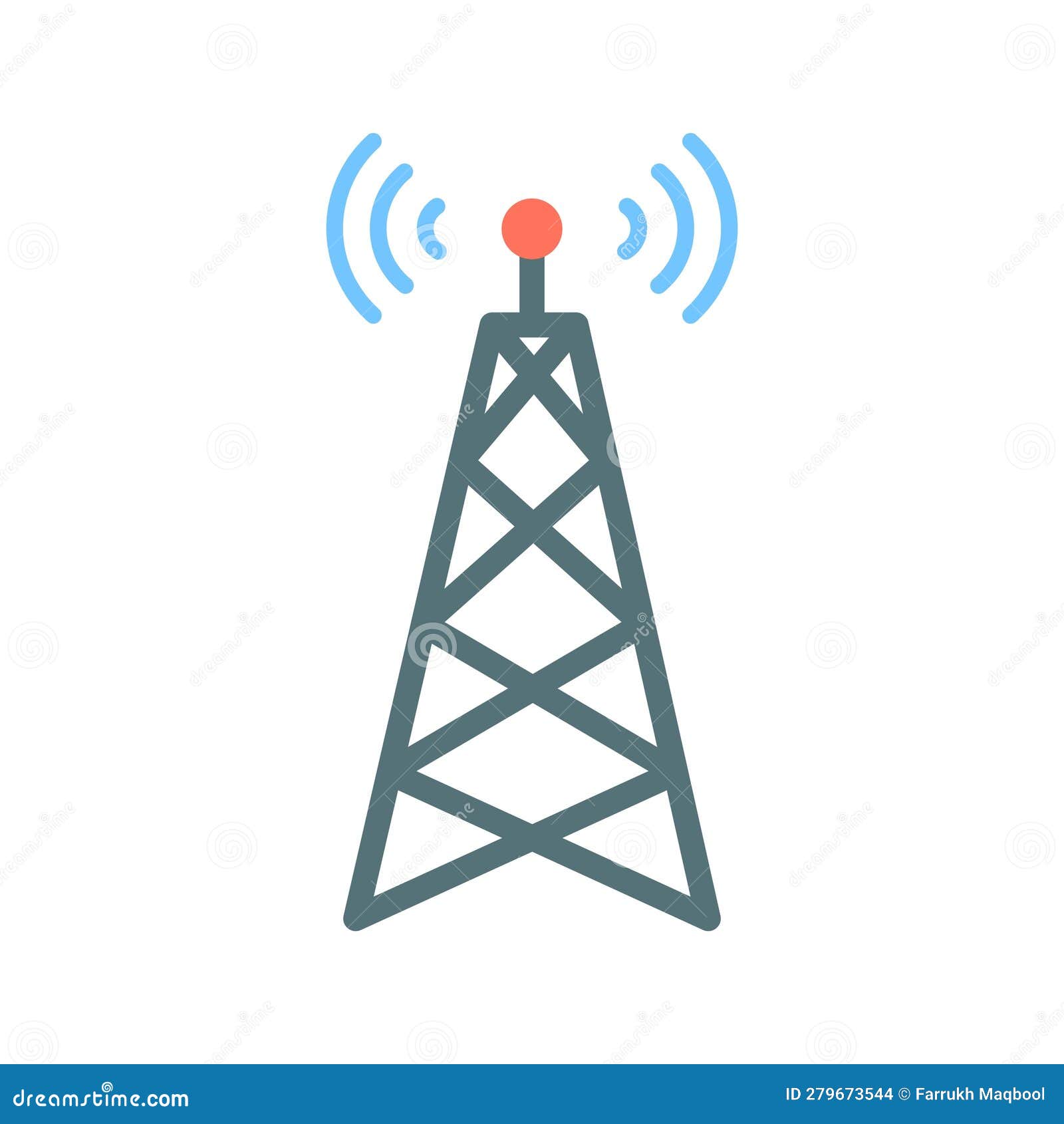 Telecommunications Icon Vector Image. Stock Vector - Illustration of ...