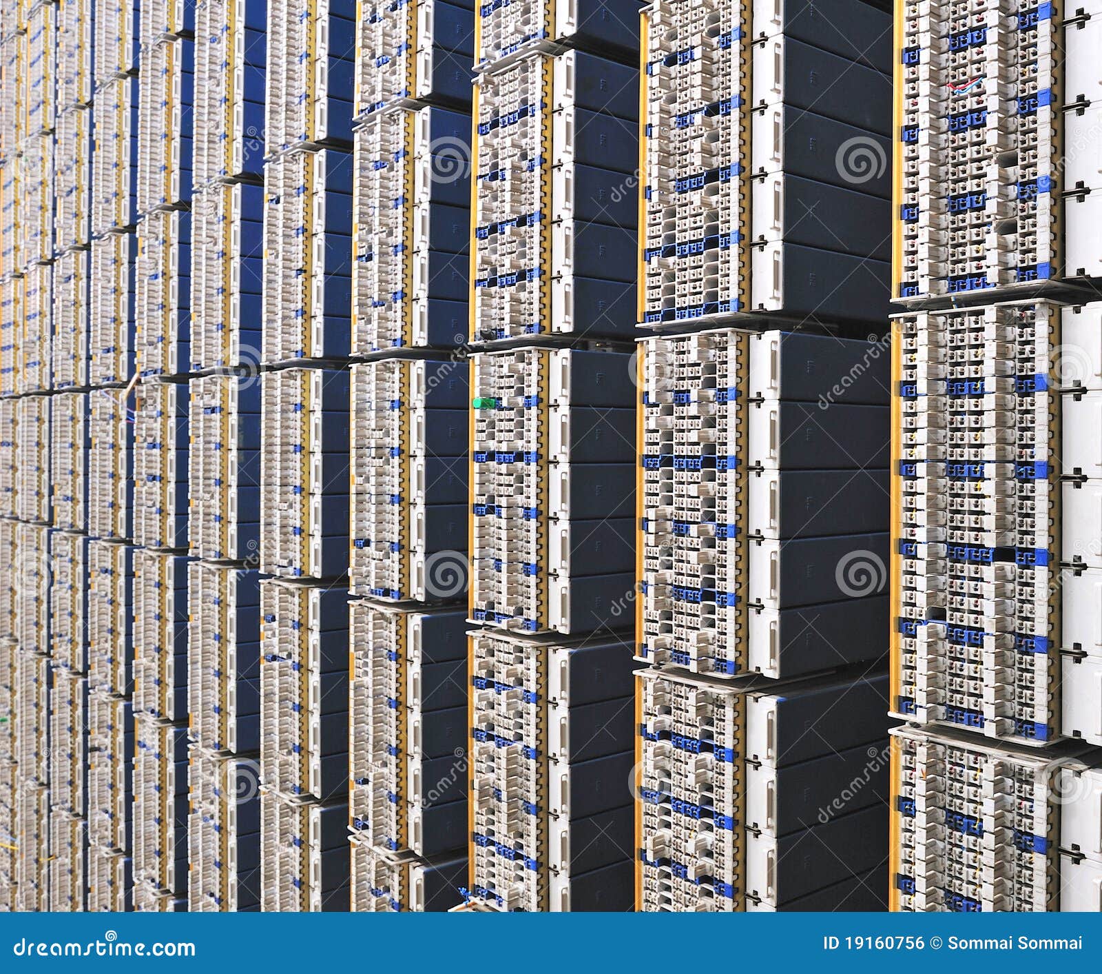 Telecommunications Network Server Stock Photo - Image of reliable ...