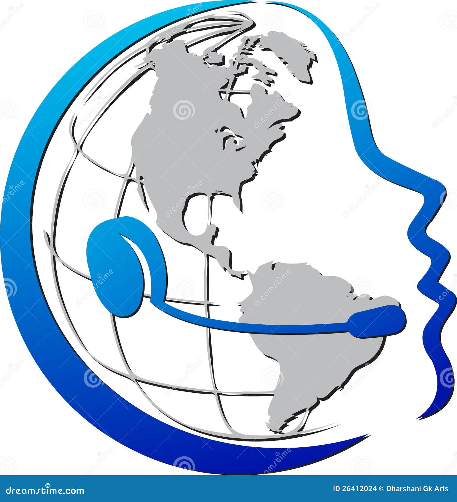 Telecomunicaciones ilustración del vector. Ilustración de ayudante ...