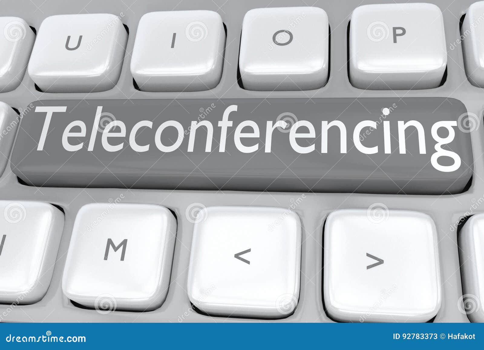 Teleconferencing - Communication Concept Stock Illustration ...