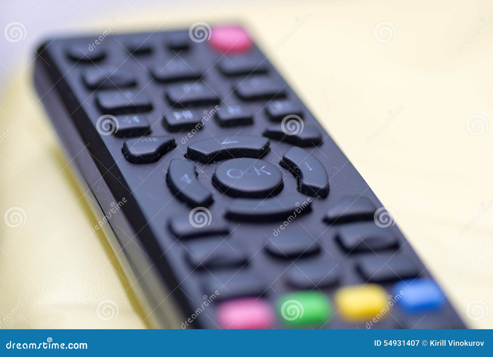 Telecontrol de la TV imagen de archivo. Imagen de video - 54931407