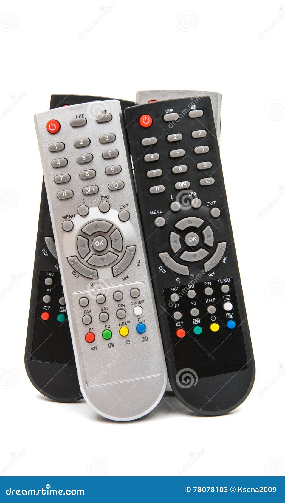 Telecontrol De La TV Aislado Imagen de archivo - Imagen de regulador ...