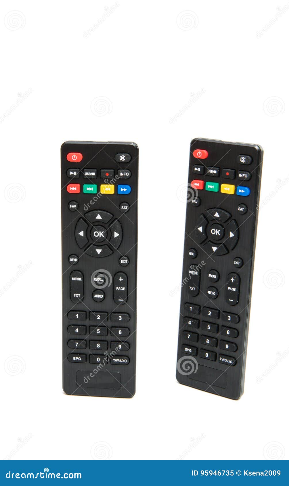 Telecontrol De La TV Aislado Imagen de archivo - Imagen de regulador ...