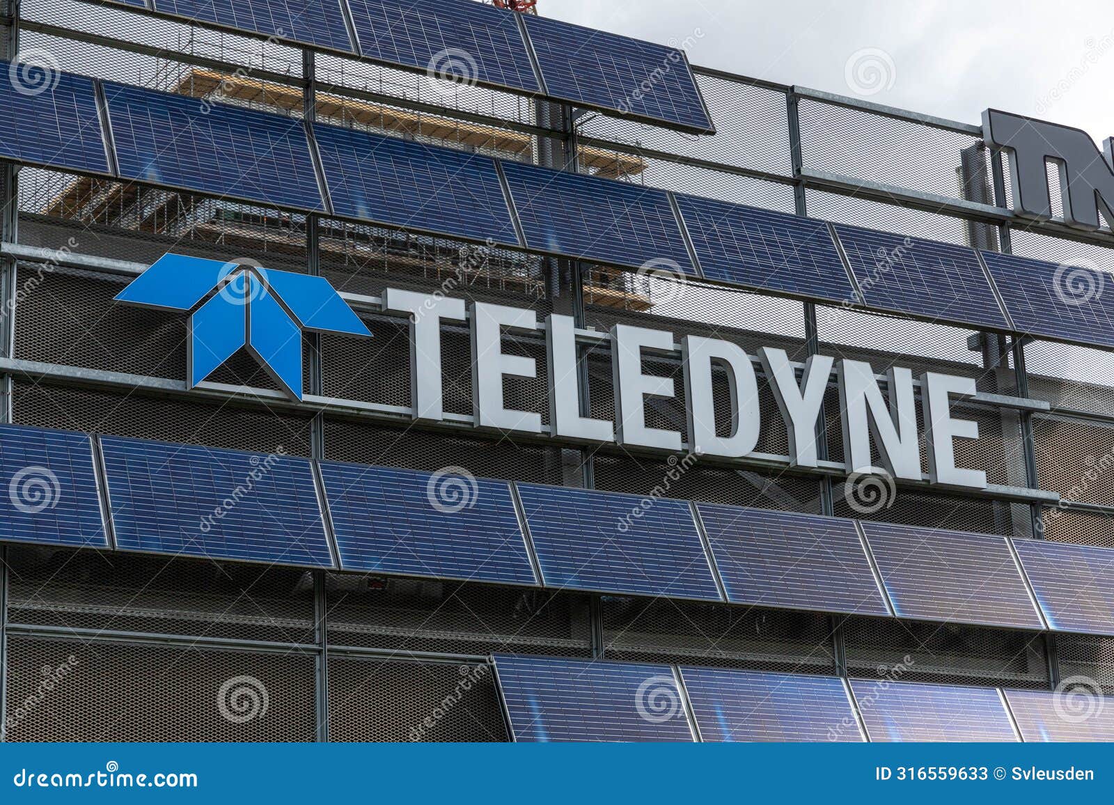 Teledyne Logo High Tech Campus Eindhoven Editorial Stock Photo - Image ...
