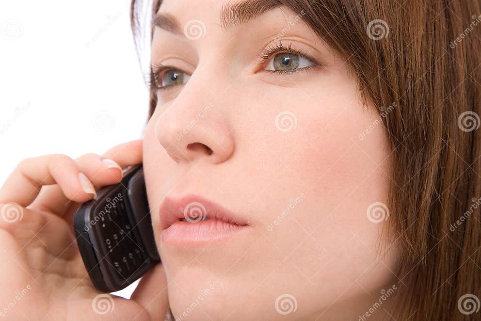 Am Telefon stockfoto. Bild von geschäft, technologie, telekommunikation ...