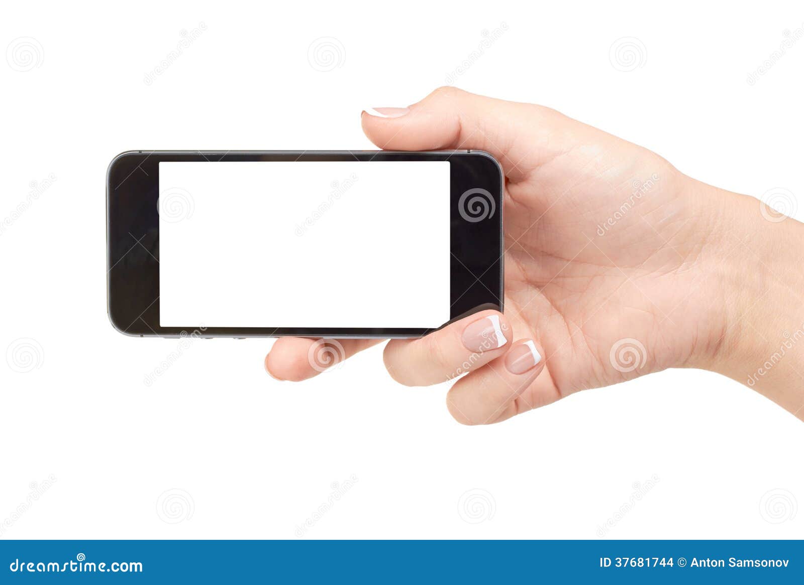 Telefon in der Hand stockfoto. Bild von zelle, einheit - 37681744