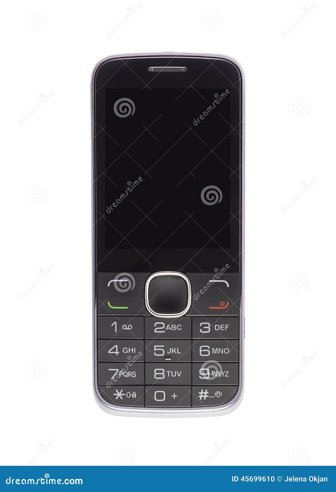 Telefon-Tasten Der Zellen-Phone Stockfoto - Bild von beweglich, daten ...